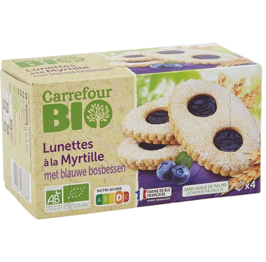 Carrefour Blueberry Lunettes 200G | French Deli